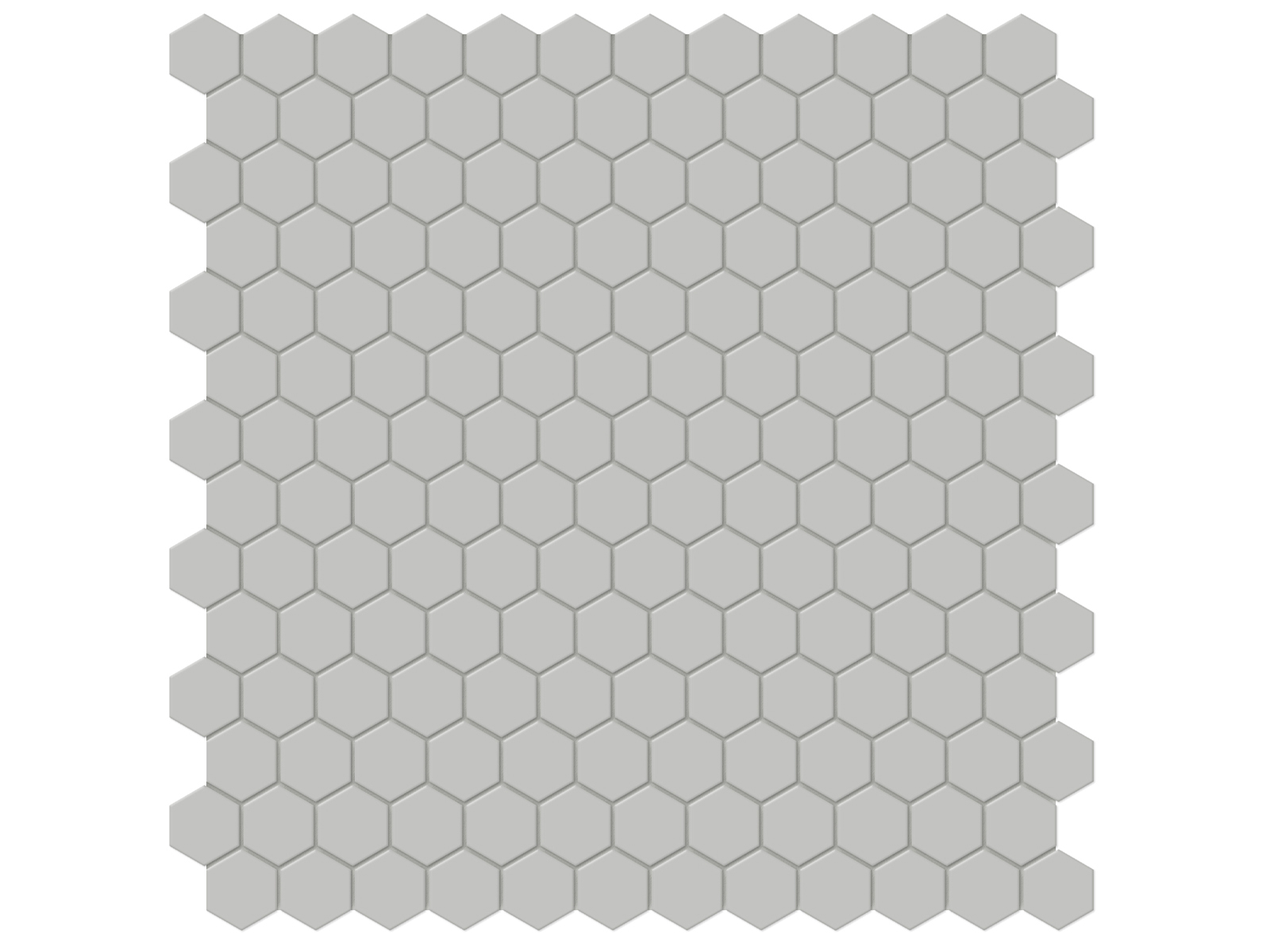 Loft Grey Matte 1" Hexagon Mosaic | Casabella Flooring | Home Flooring ...