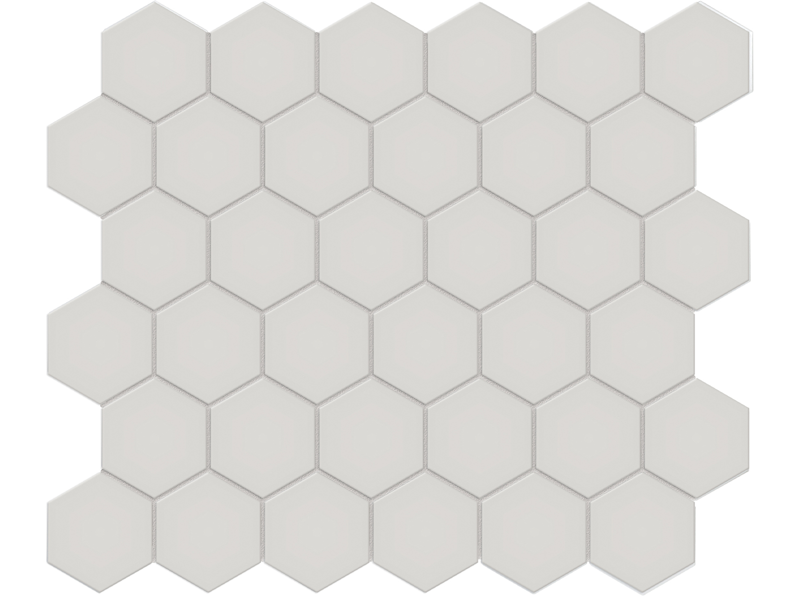 Halo Grey Matte 2" Hexagon Mosaic | Casabella Flooring | Home Flooring ...