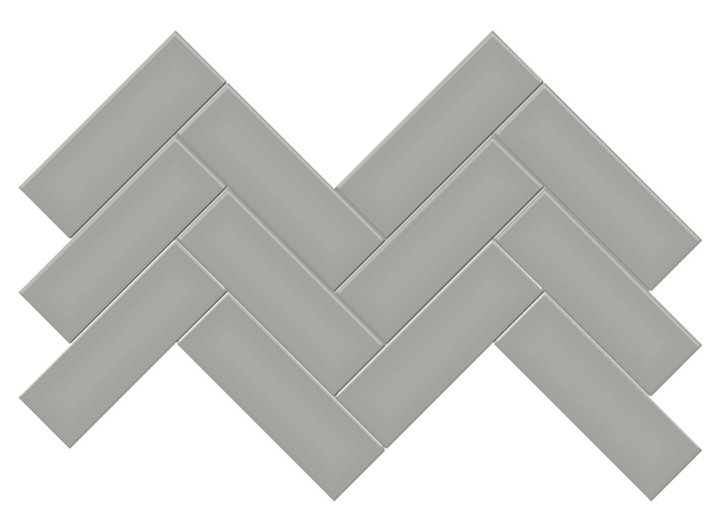 Cement Chic Matte 2x6 Herringbone Mosaic | Casabella Flooring | Home ...